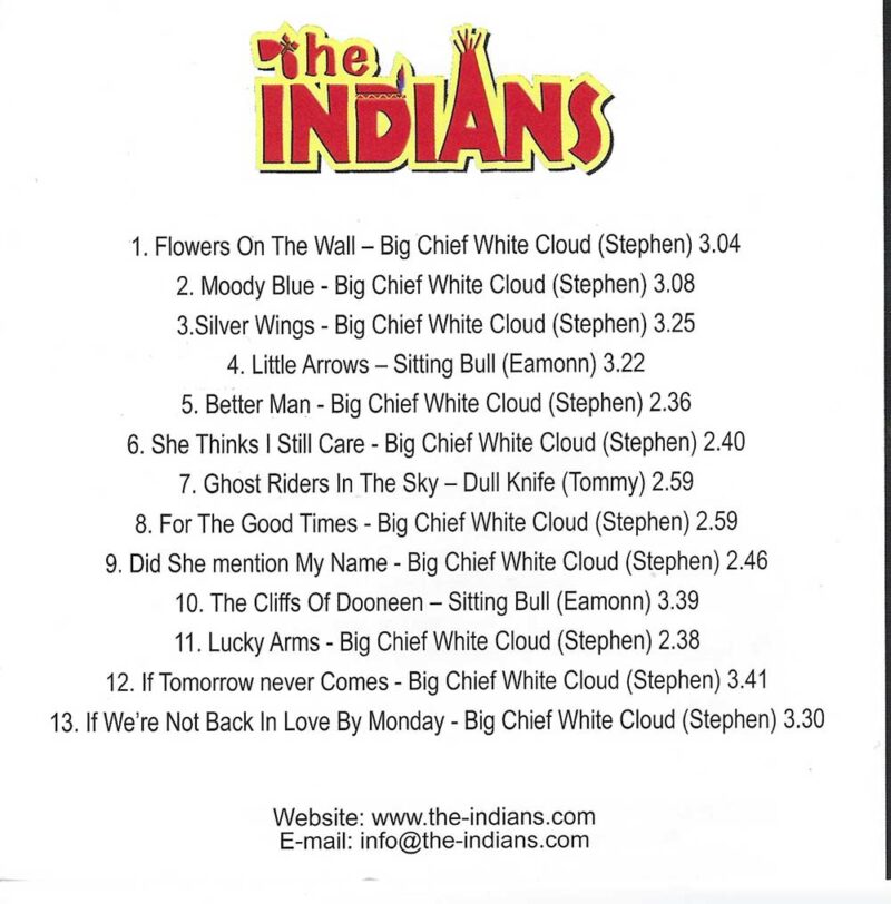 the-indians.com – Ireland’s Longest Established Showband