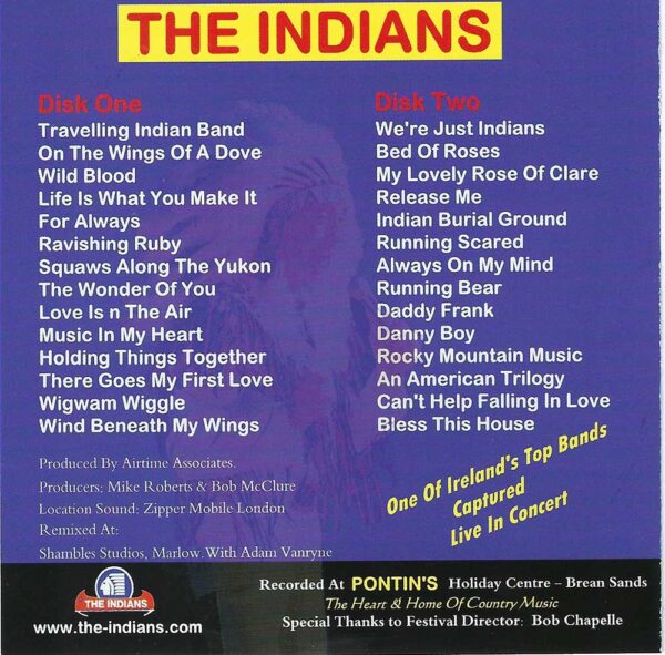 the-indians.com – Ireland’s Longest Established Showband